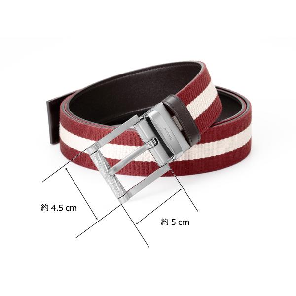 Bally バリー BALLY ベルト リバーシブルベルト 回転式バックル（ピンタイプ）ブランド ギフト 誕生日 プレゼント お祝い 新生活 ...