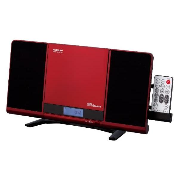 コイズミ ステレオCDシステム レッド 4981747073495 : ALMON - 通販 - Yahoo!ショッピング
