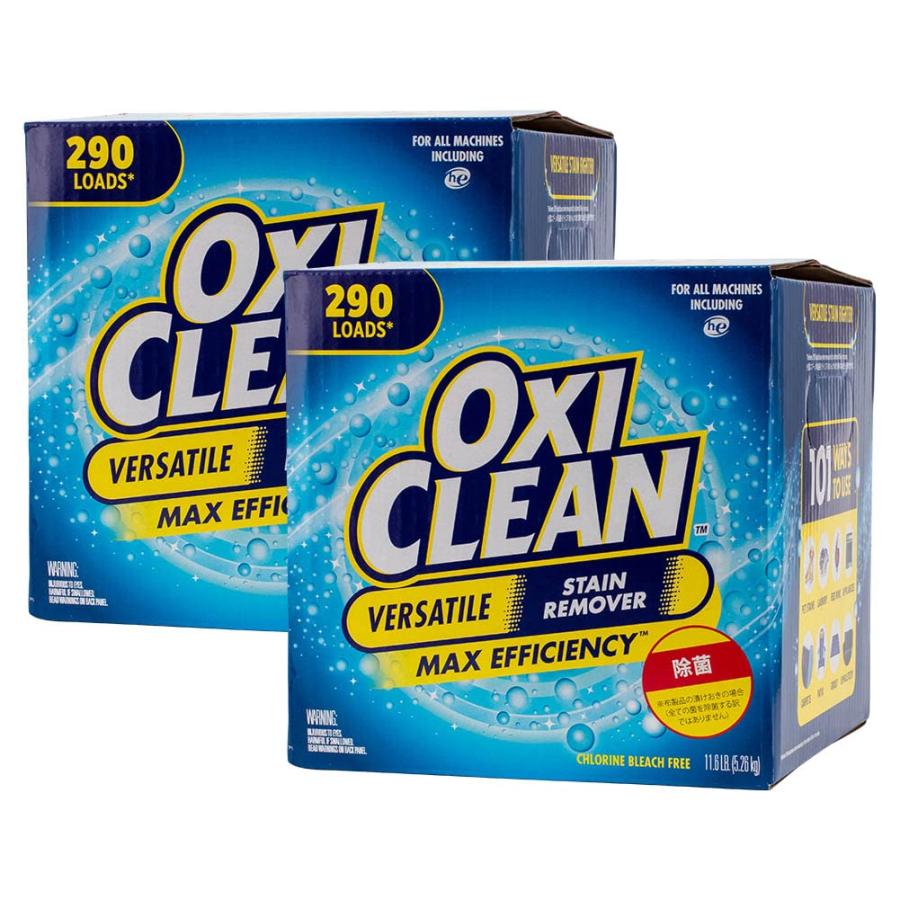 オキシクリーン OxiClean マルチパーパスクリーナー 5.26kg 2個セット 大容量 洗剤 洗濯 掃除 漂白剤 コストコ 5645 : ALMON - 通販 - Yahoo!ショッピング