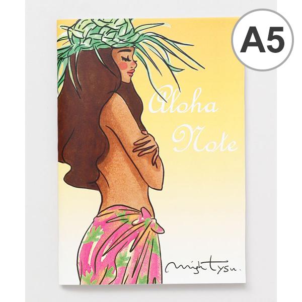 ハワイアン雑貨 ノート A5 アロハノート メモ帳 文具 日記 ハワイ マウナロア フラ hula マイティスー サンセット ギフト プレゼント : ALOHA Diaries ハワイセレクト ...