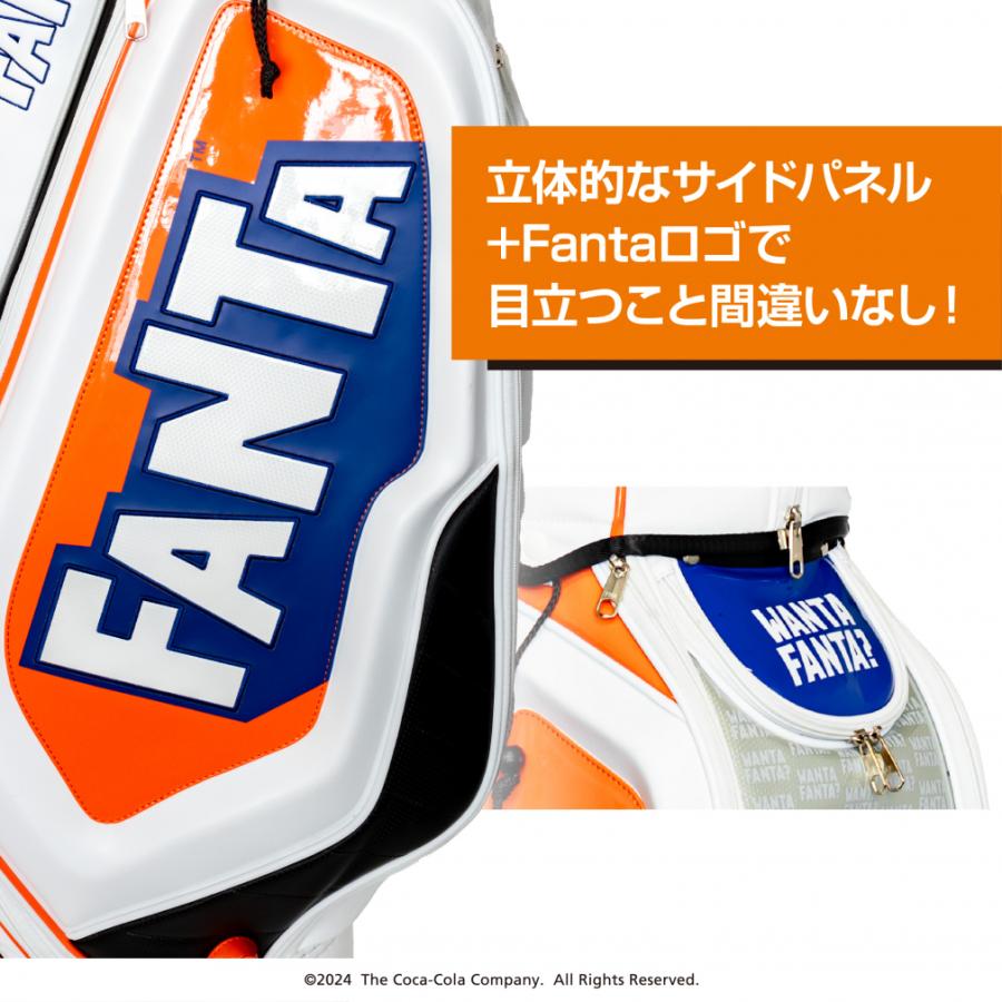 Coca Cola コカ・コーラ ファンタ キャディバッグ 9型 FT Coca Cola コカ・コーラ ファンタ キャディバッグ 9型 FT