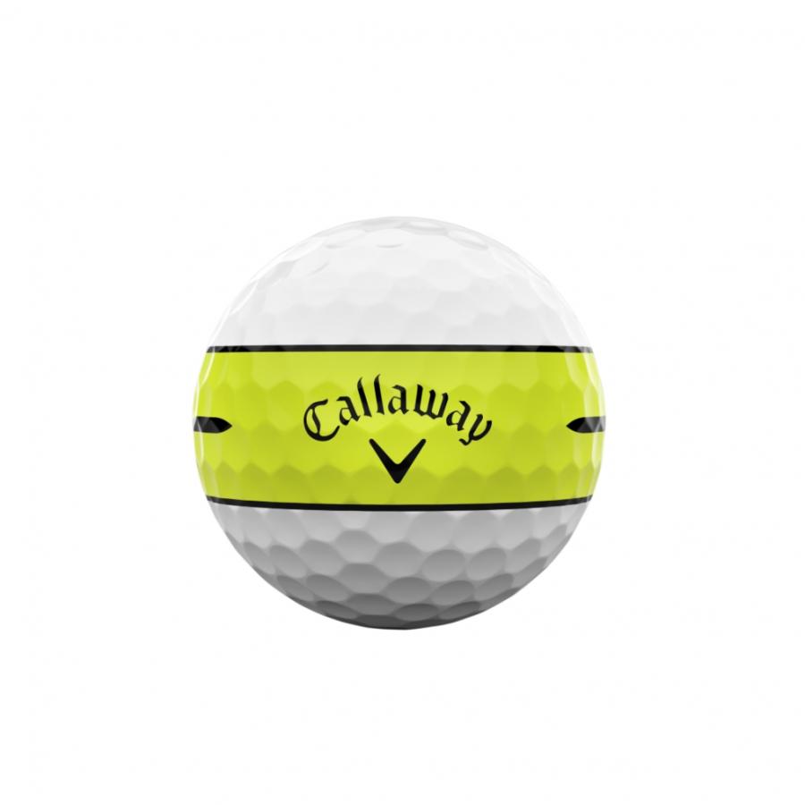 Callaway キャロウェイ CHROME SOFT 24 360 YELLOW STRIPE 7193618089 1ダース 12球入 ...
