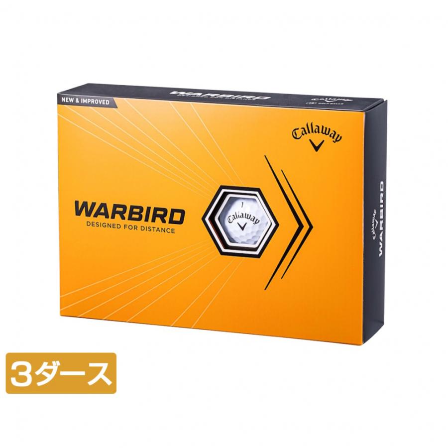 Callaway（キャロウェイ） ウォーバード WARBIRD 23 JV 3ダース(36球入) ゴルフ 公認球 : ホワイト : アルペン ...