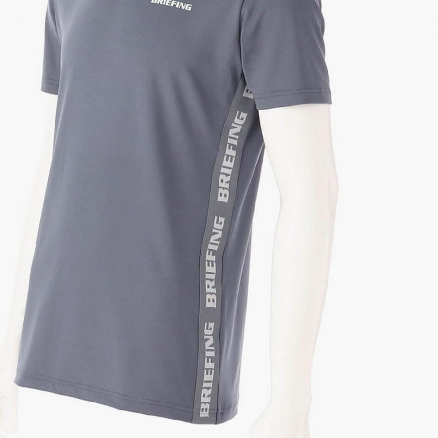 ブリーフィング ゴルフウェア 半袖シャツ 春 夏 MS SIDE LOGO LINE HIGH NECK BRG231M06 メンズ BRIEFING : アルペングループヤフー店 - 通販 ...