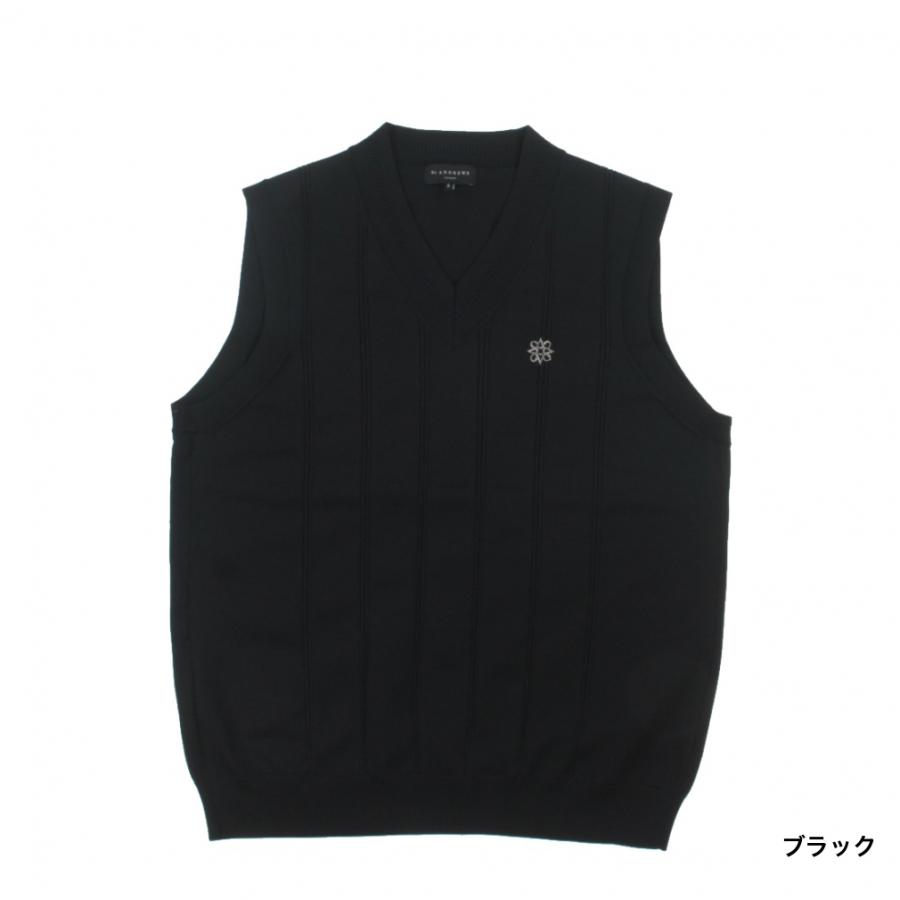 St ANDREWS セントアンドリュース ゴルフウェア ベスト 秋 冬 14G天竺