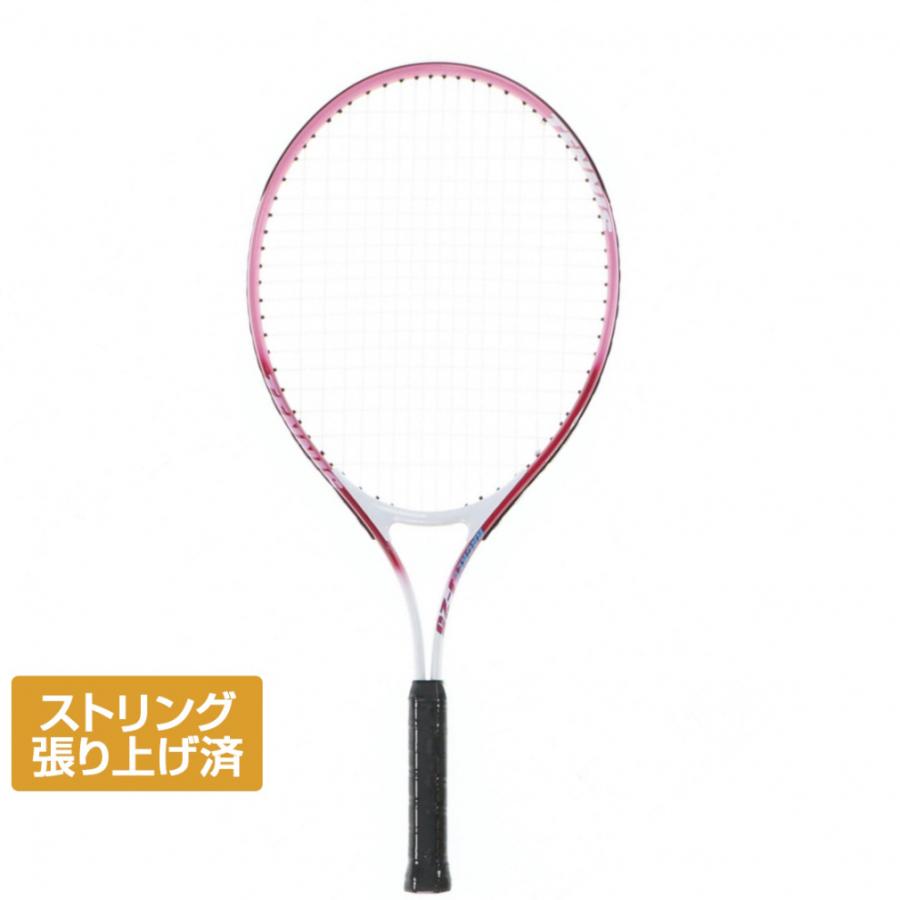 TIGORA ティゴラ 練習用 ラケット レジャー TR J-25 PK ジュニア キッズ・子供 張り上がりラケット : アルペングループ ...
