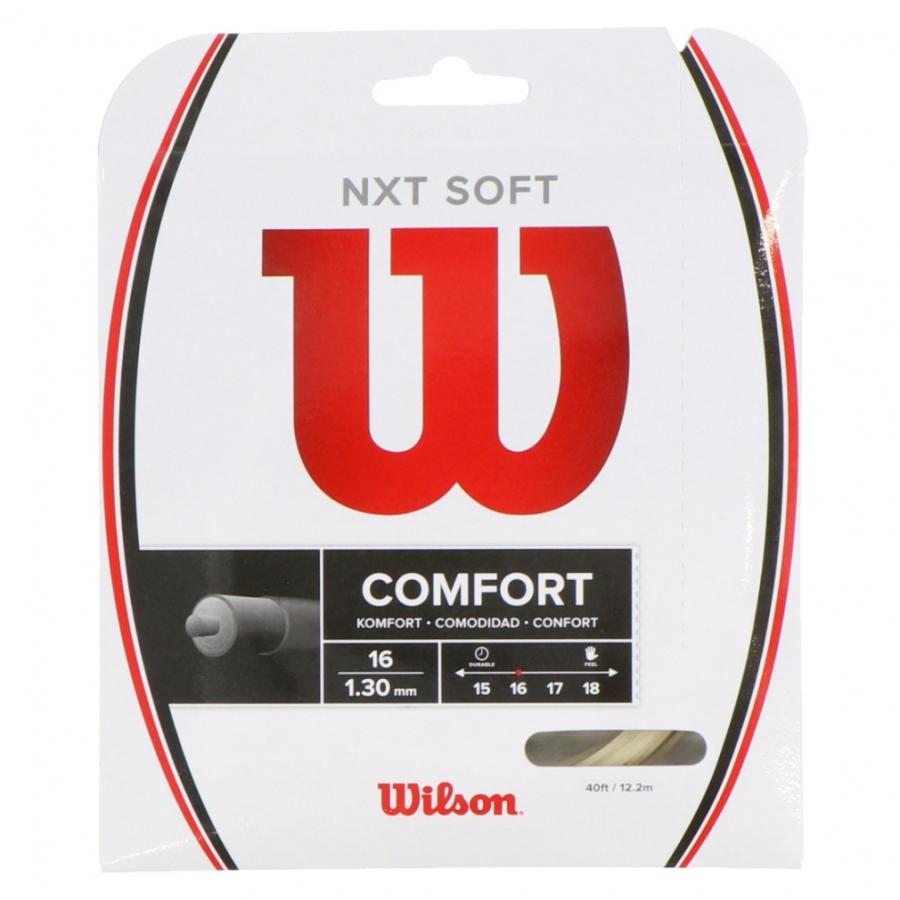 Wilson ウイルソン NXT SOFT 16 NATURAL 16G WR83051011 硬式テニス ストリング : アルペングループ ...
