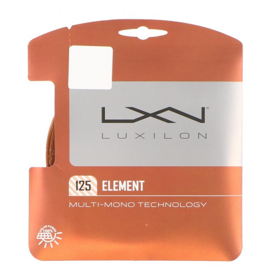 LUXILON ルキシロン ELEMENT 125 SET エレメント125 WRZ990105 硬式テニス ストリング : アルペングループ ...