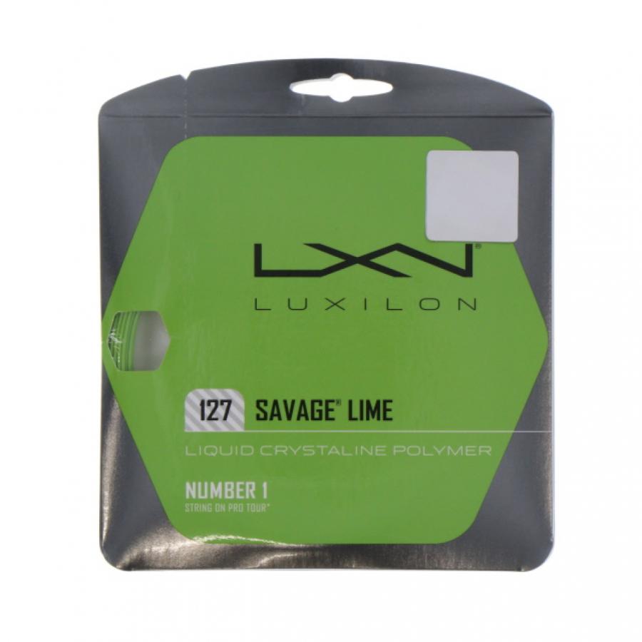 LUXILON ルキシロン サベージ LIME 127 WRZ994500 硬式テニス ストリング : アルペングループヤフー店 - 通販 ...
