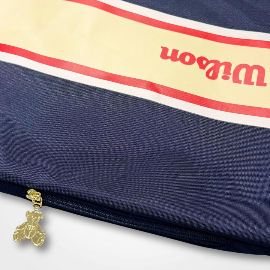 Wilson ウイルソン WILSON BEAR SOFT COVER RED WR80493020 テニス ラケットバッグ : アルペン ...