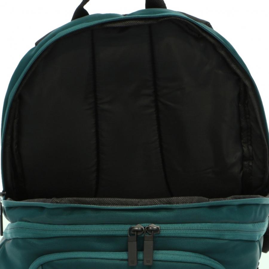 Wilson ウイルソン BLADE SUPER TOUR BACKPACK V9 Green ラケット2本収納可能 WR80320010 ...