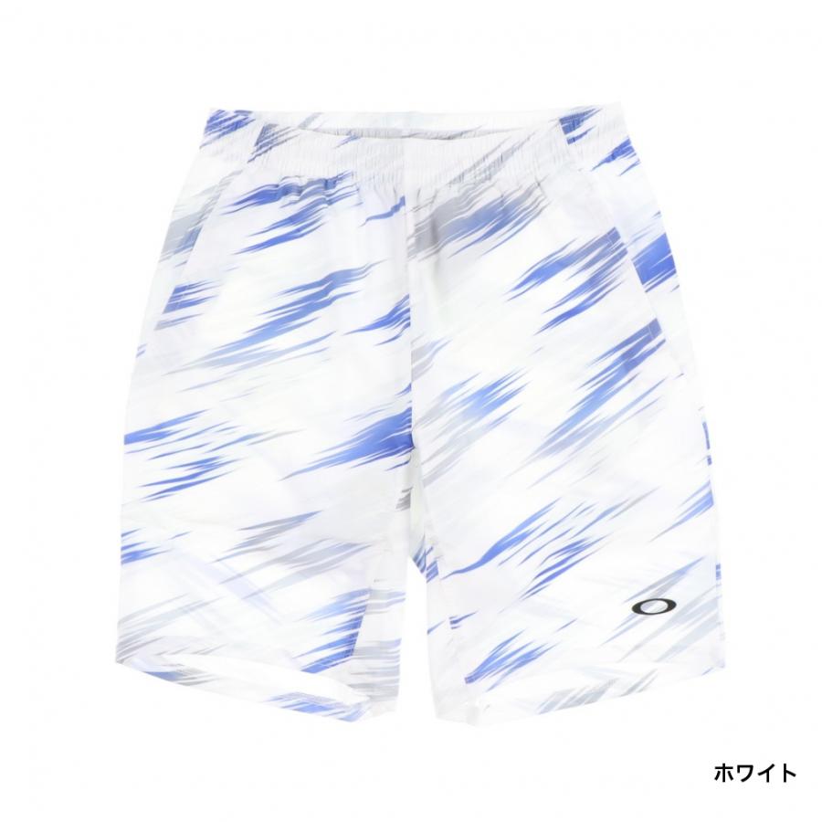 OAKLEY オークリー メンズ テニス ハーフパンツ SLANT GRAPHIC OAKLEY オークリー メンズ テニス ハーフパンツ SLANT GRAPHIC