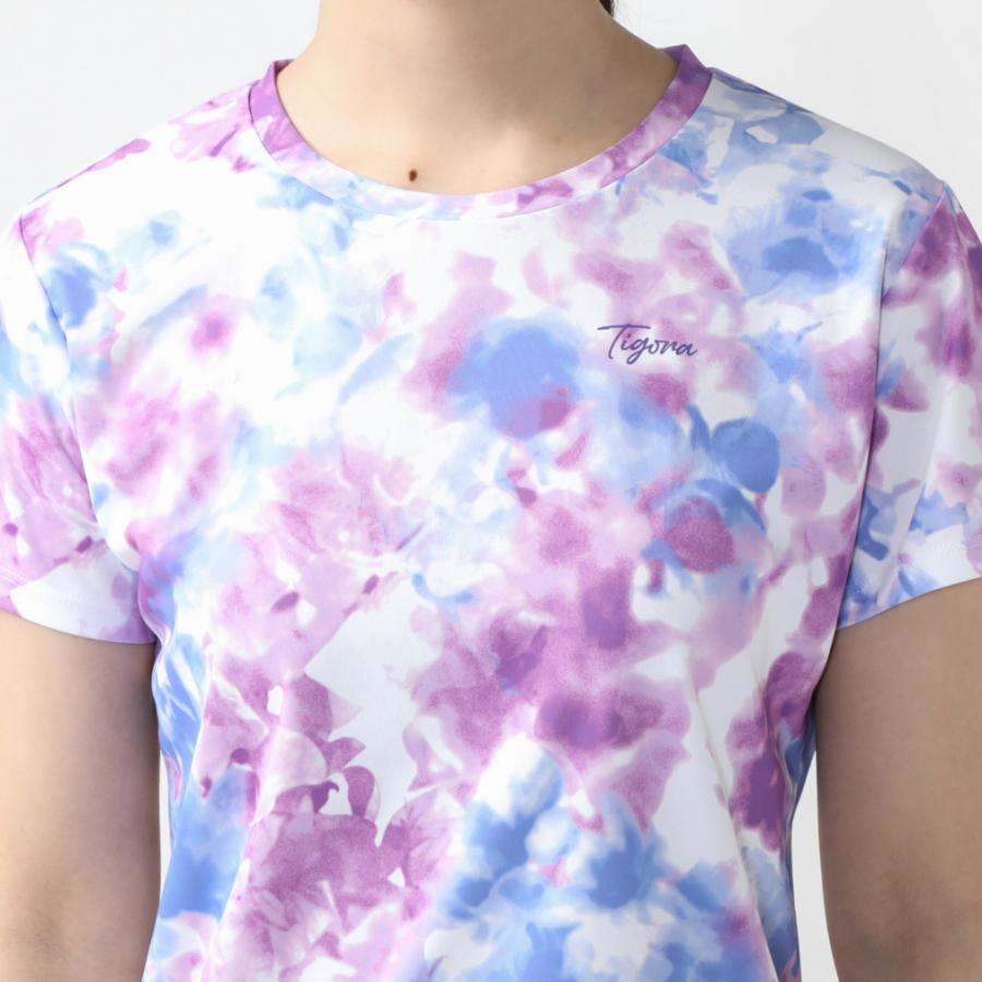 TIGORA ティゴラ レディス テニス 半袖 Tシャツ UVカット UPF50+ TR-2TW2014TS : アルペングループヤフー店 - 通販 - Yahoo!ショッピング