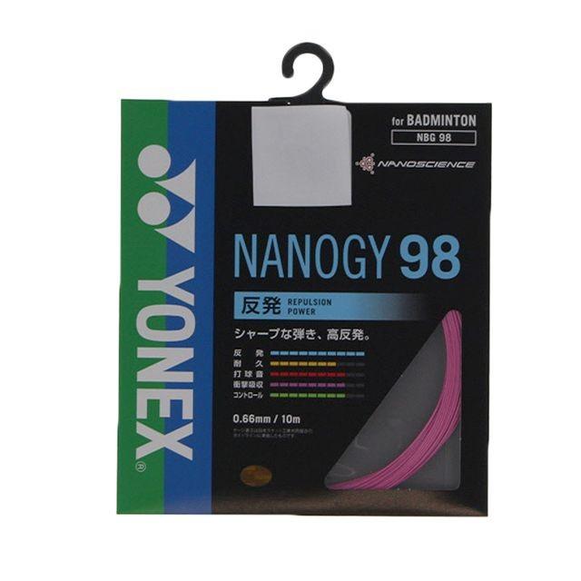 YONEX ヨネックス ナノジー98 NBG98 バドミントン ストリング : アルペングループヤフー店 - 通販 - Yahoo!ショッピング