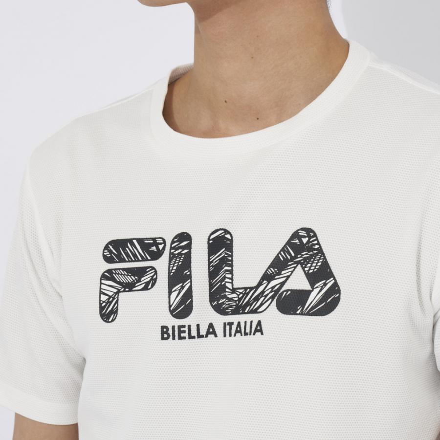 FILA フィラ メンズ マリン ラッシュガード テックUVTシャツ 424-230 : アルペングループヤフー店 - 通販 - Yahoo!ショッピング