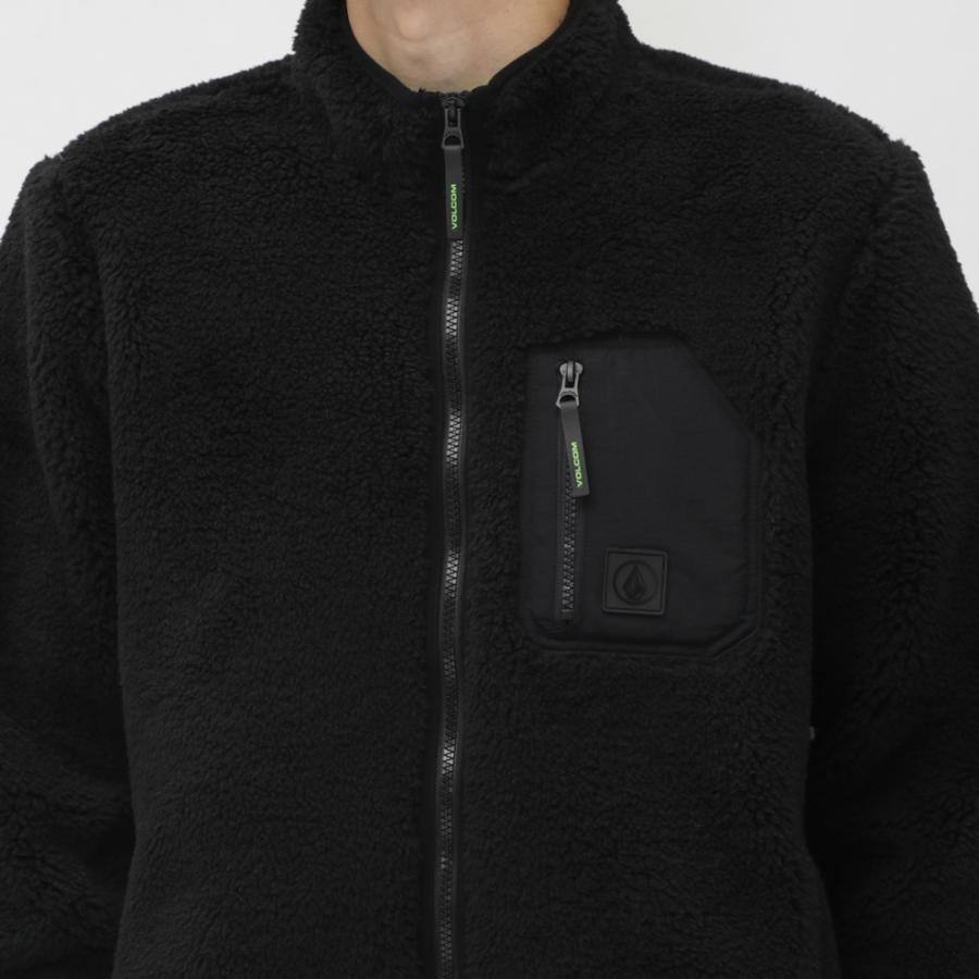 VOLCOM ボルコム メンズ サーフ フリースジャケット MUZZER FUZZAR ZIP ジップフリース A4832306 : アルペン ...