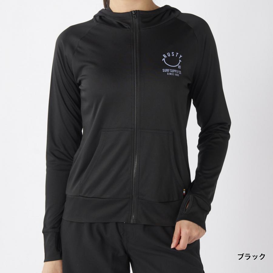 RUSTY ラスティー レディース マリン ラッシュガード UVパーカー 925460 : アルペングループヤフー店 - 通販 - Yahoo!ショッピング