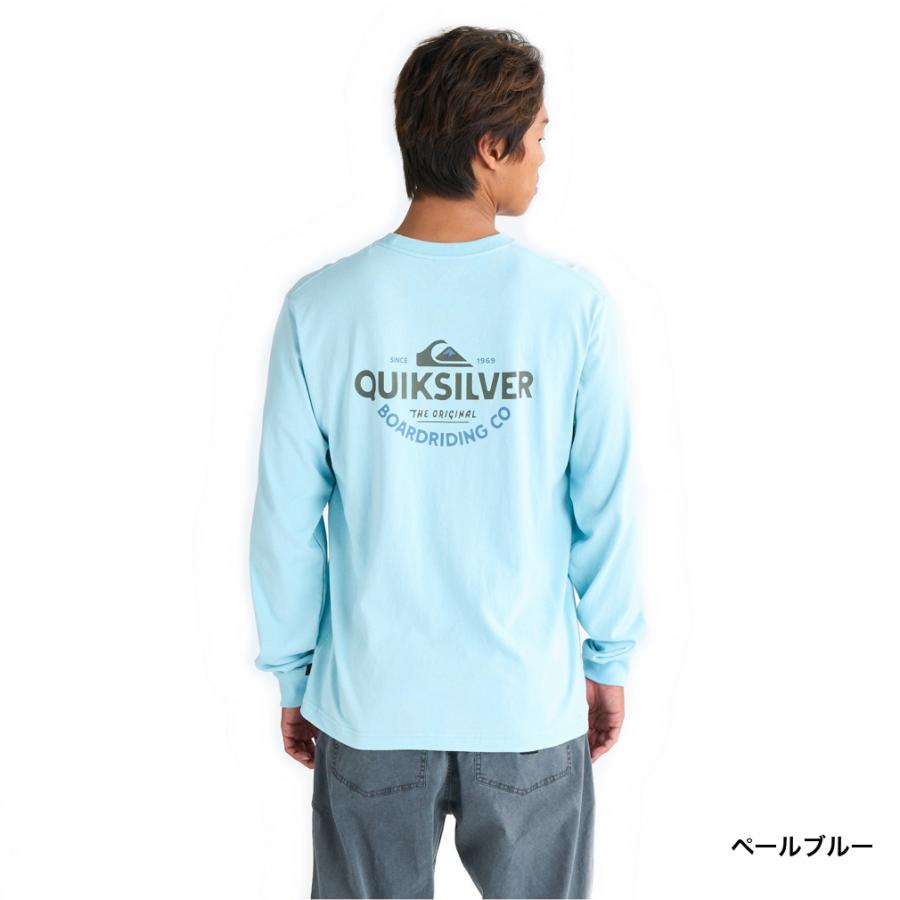 Quiksilver 2025春夏 クイックシルバー メンズ サーフ 長袖Tシャツ TYPED OUT LT QLT251002 ...