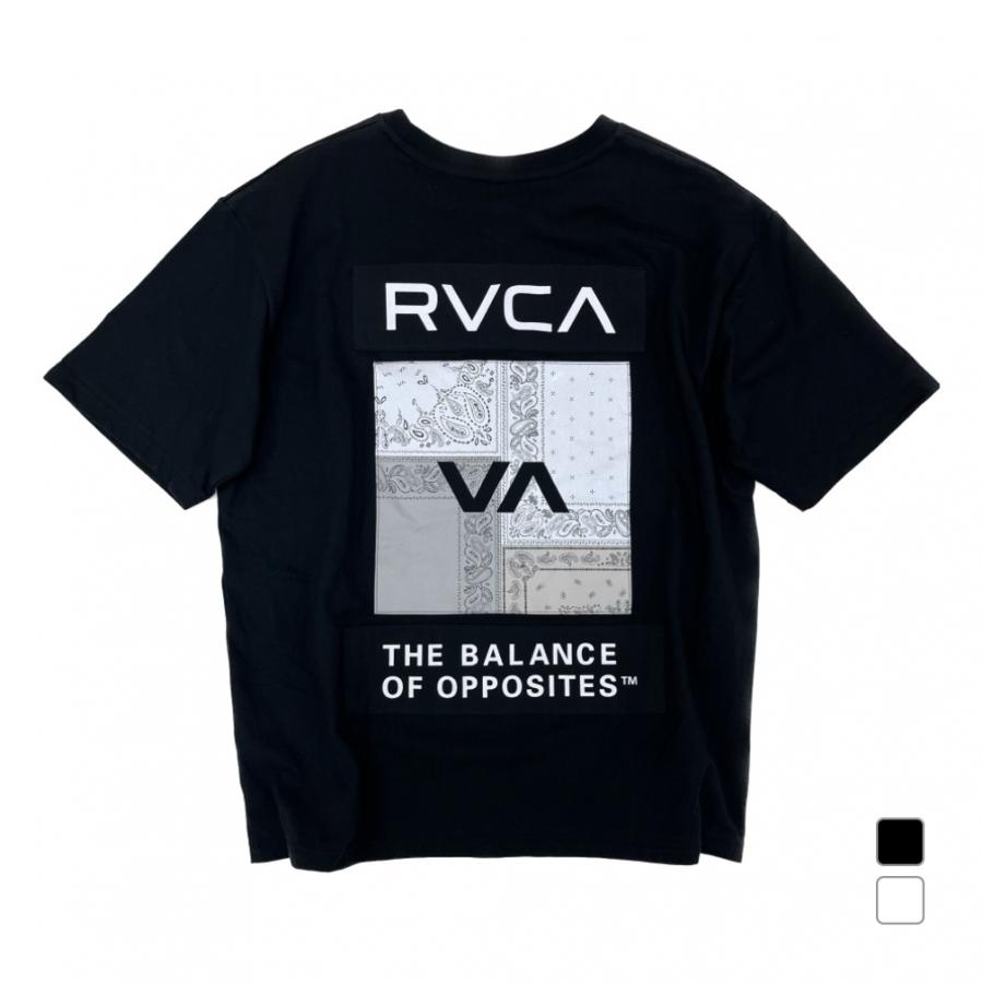 RVCA 2024春夏 ルーカ メンズ サーフ 半袖Tシャツ BANDANA BOX ST BE041-P21 : アルペングループヤフー店 - 通販 - Yahoo!ショッピング