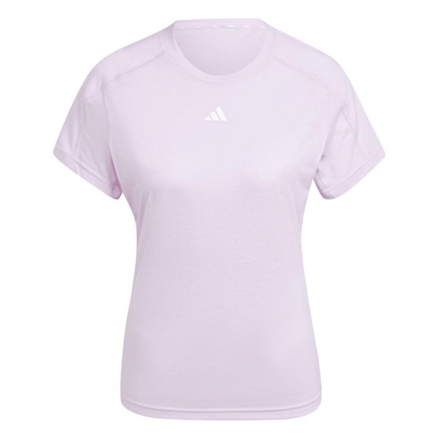 adidas アディダス レディース 半袖 Tシャツ AEROREADY トレイン エッセンシャルズ ミニマル ロゴ クルーネック NEN26 ...