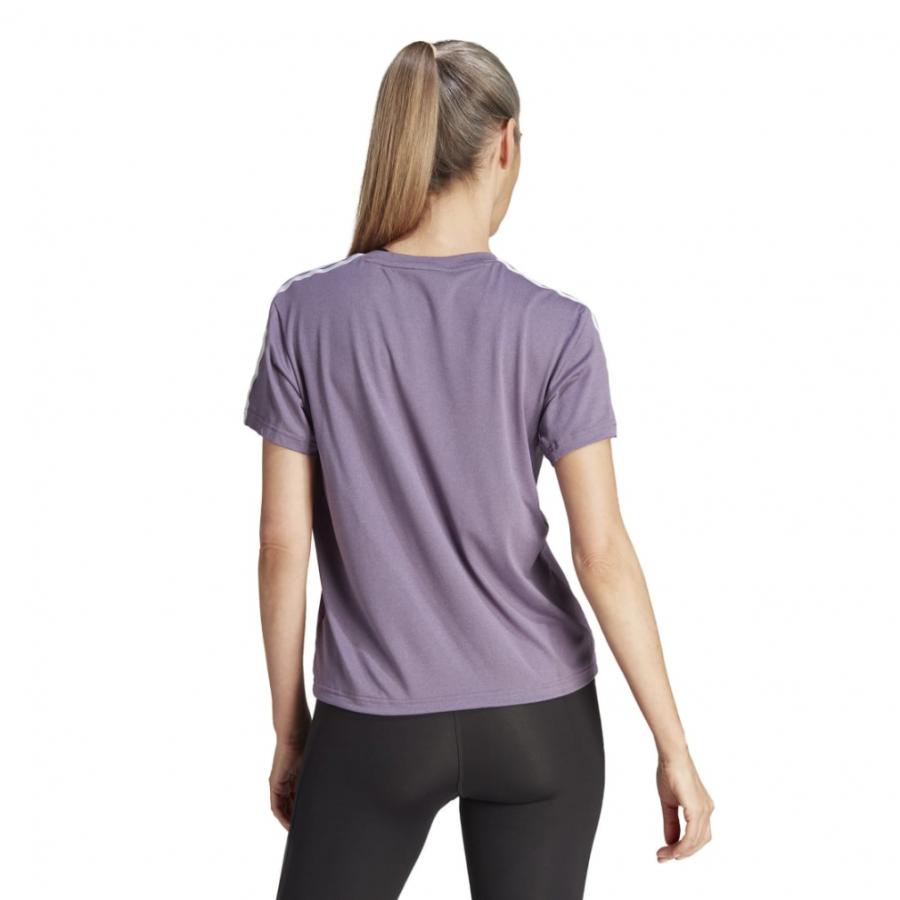 adidas アディダス レディース AEROREADY トレイン エッセンシャルズ スリーストライプス 半袖 Tシャツ BUT04 ...