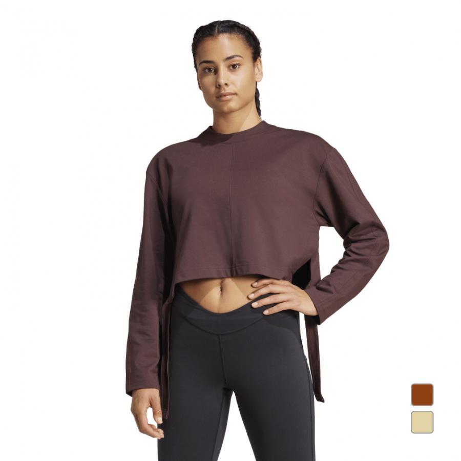 adidas アディダス レディース 長袖 Tシャツ ヨガ カバーアップ JNQ29 IS6715 IX0473 スポーツウェア ヨガウェア ...