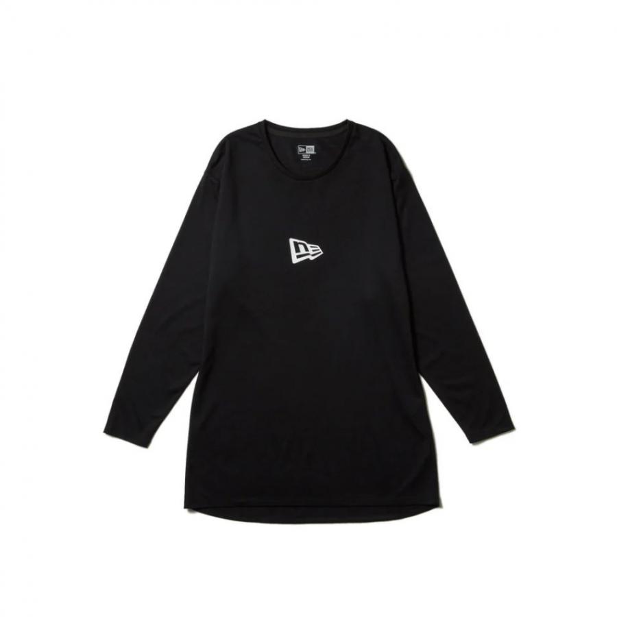 NEW ERA ニューエラ レディース 長袖 Tシャツ PAW LS LONG LENGTH TEE BLK 14312777 スポーツウェア ...