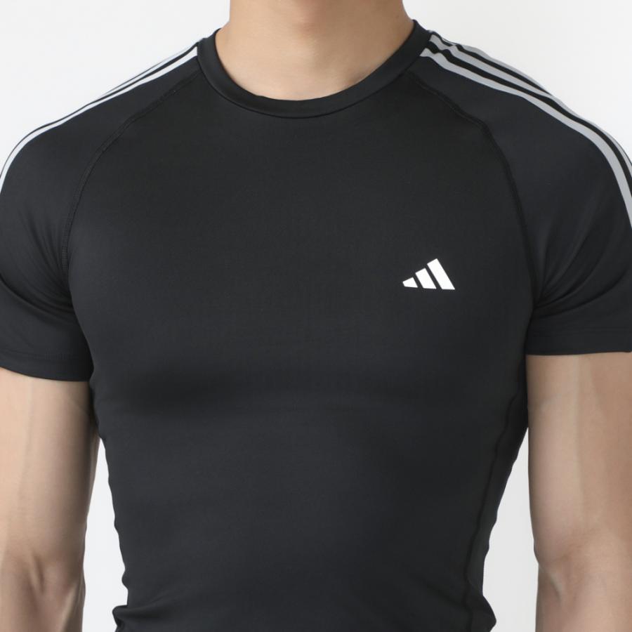 adidas アディダス メンズ 半袖 コンプレッションインナー 上下セット RP431 WH775 HD3525 HD3530 トレーニング ...