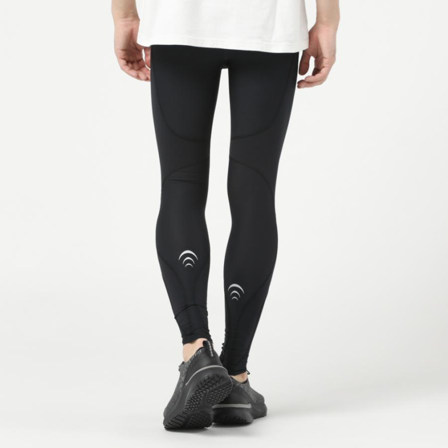 ゴールドウィン C3fit メンズ コンプレッション ロングタイツ スパッツ Impact Air Long Tights インパクトエアー 3F14127 K ： ブラック GOLDWIN ...