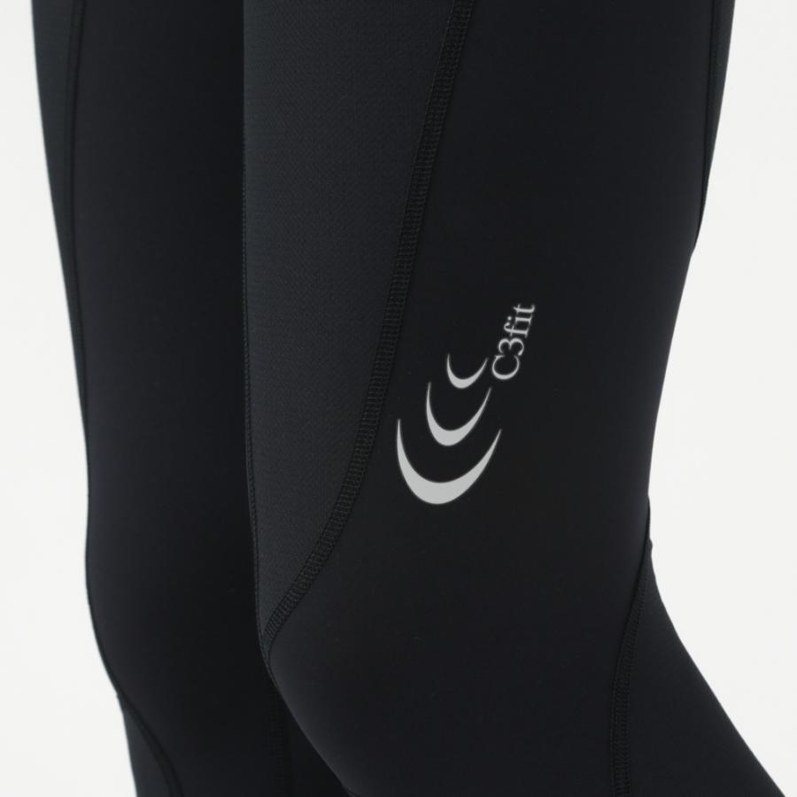 ゴールドウィン C3fit メンズ コンプレッション ロングタイツ スパッツ Impact Air Long Tights インパクトエアー 3F14127 K ： ブラック GOLDWIN ...