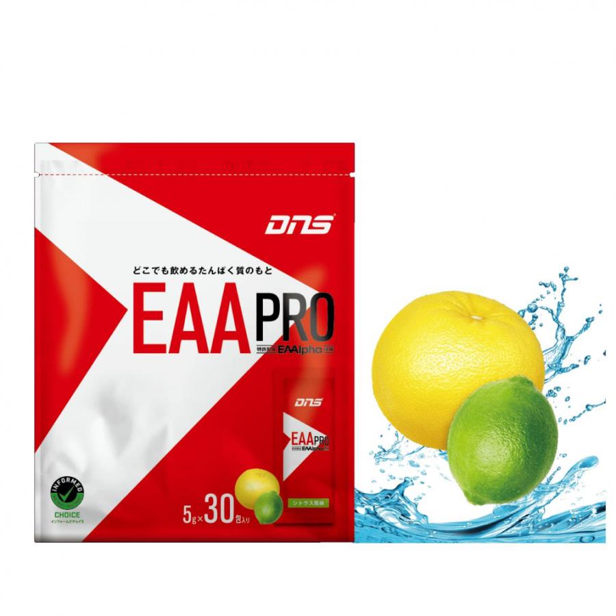 DNS ディーエヌエス EAA PRO シトラス風味 5g×30包 D230360674 サプリメント 粉末 アミノ酸 個包装 : アルペングループヤフー店 - 通販 - Yahoo!ショッピング
