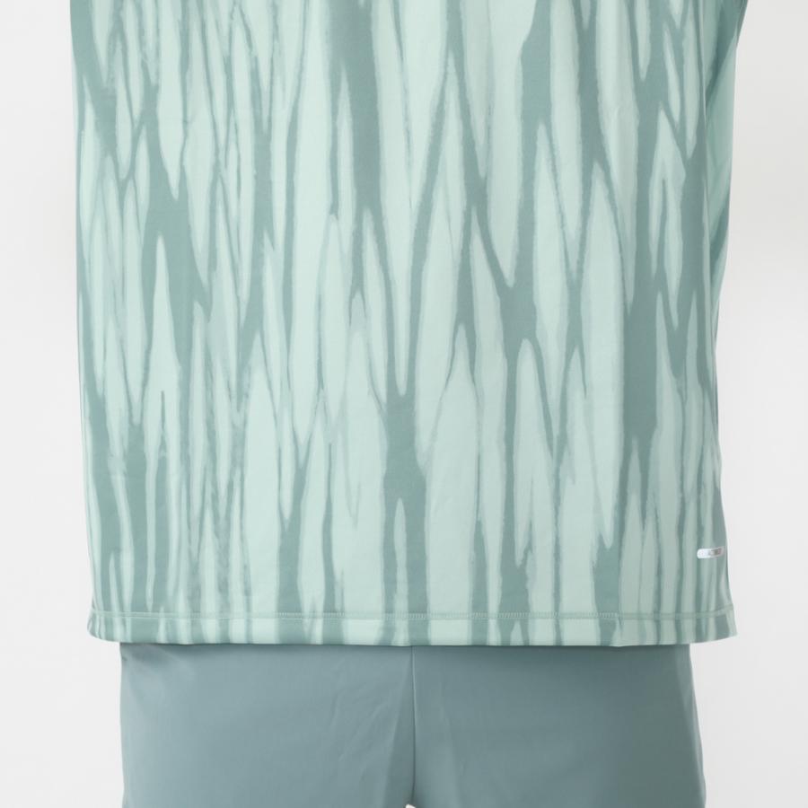 ASICS アシックス メンズ 陸上/ランニング 半袖Tシャツ ROAD ALL OVER PRINT SS TOP 2011D092 ...