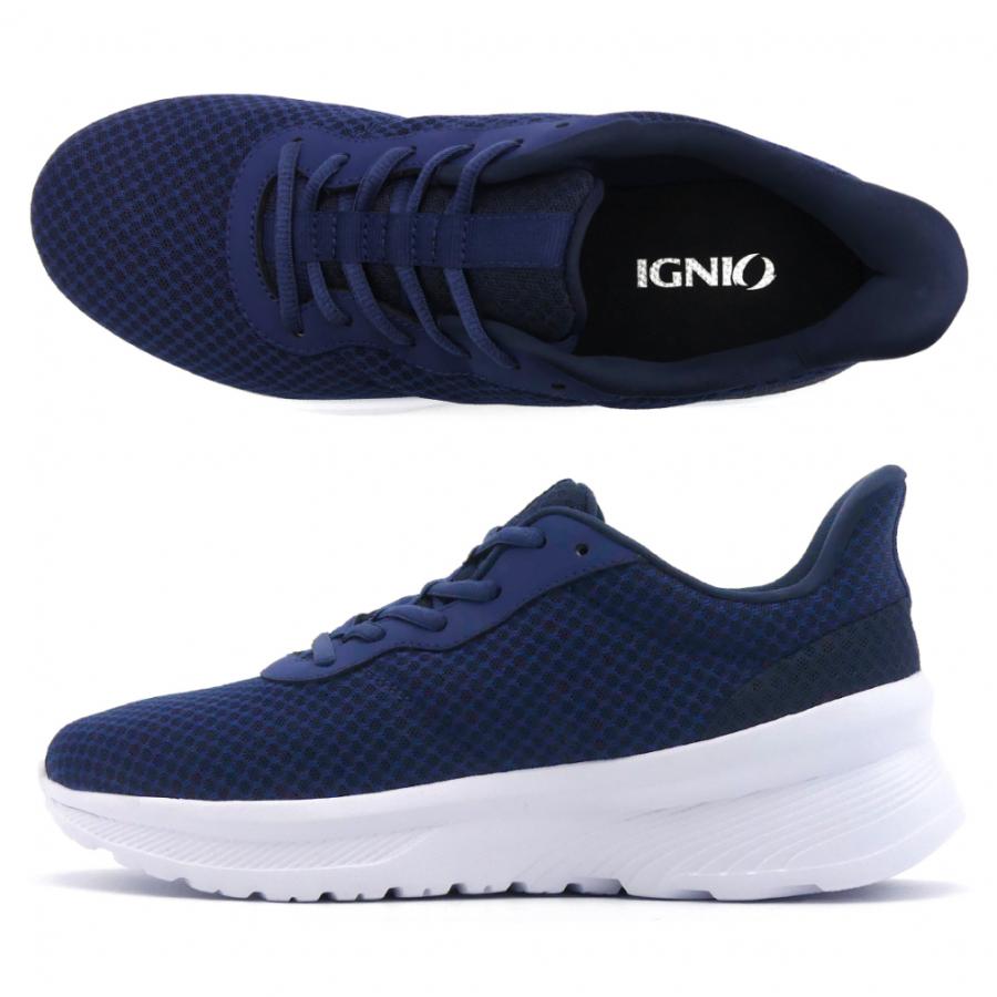 IGNIO イグニオ スポーツスニーカーIIINV IGC1033NV スニーカー ： ネイビー : アルペングループヤフー店 - 通販 - Yahoo!ショッピング