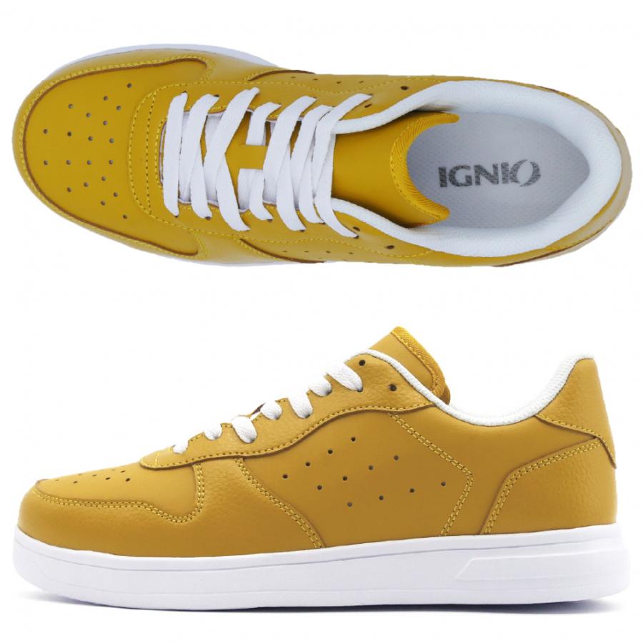 イグニオ 防水軽量クッションスニーカー IGC1024MD スニーカー ： マスタード IGNIO : 4020020534 : アルペングループヤフー店 - 通販 - Yahoo!ショッピング
