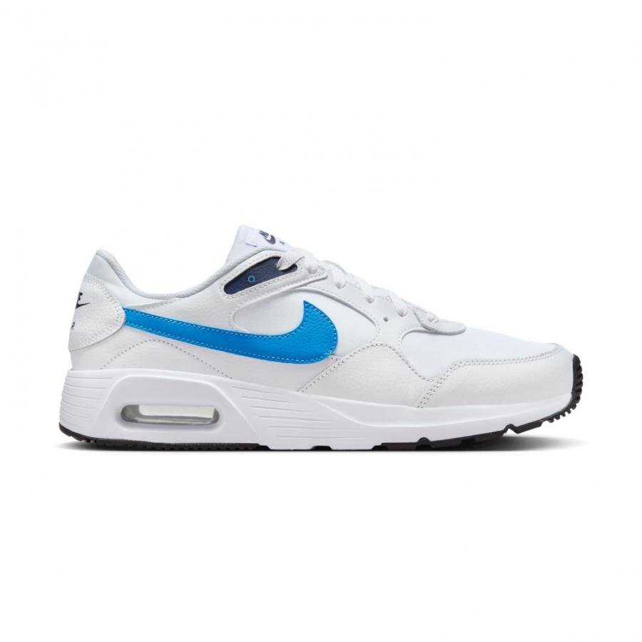 NIKE（ナイキ） エア マックス SC CW4555-113 メンズ スニーカー ： ホワイト×ブルー NIKE CW4555 113 ...
