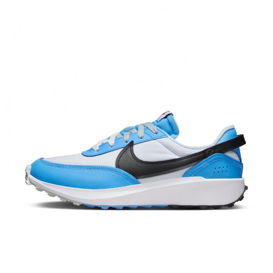 NIKE（ナイキ） ワッフル デビュー SE FB8901-001 メンズ スニーカー ： ペールブルー×ブラック NIKE FB8901 ...