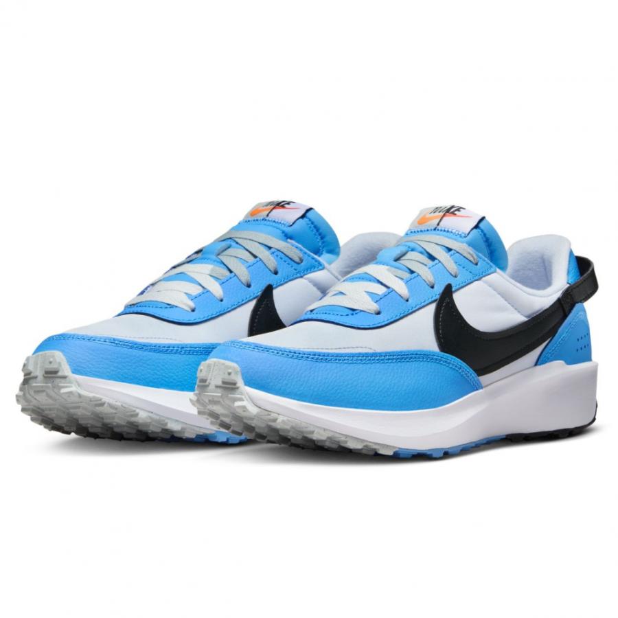 NIKE（ナイキ） ワッフル デビュー SE FB8901-001 メンズ スニーカー ： ペールブルー×ブラック NIKE FB8901 ...