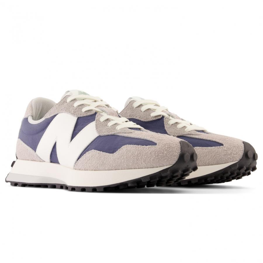 New Balance（ニューバランス） 327 MS327 CZ D メンズ スニーカー ： ペールグレー×ネイビー : アルペングループ ...
