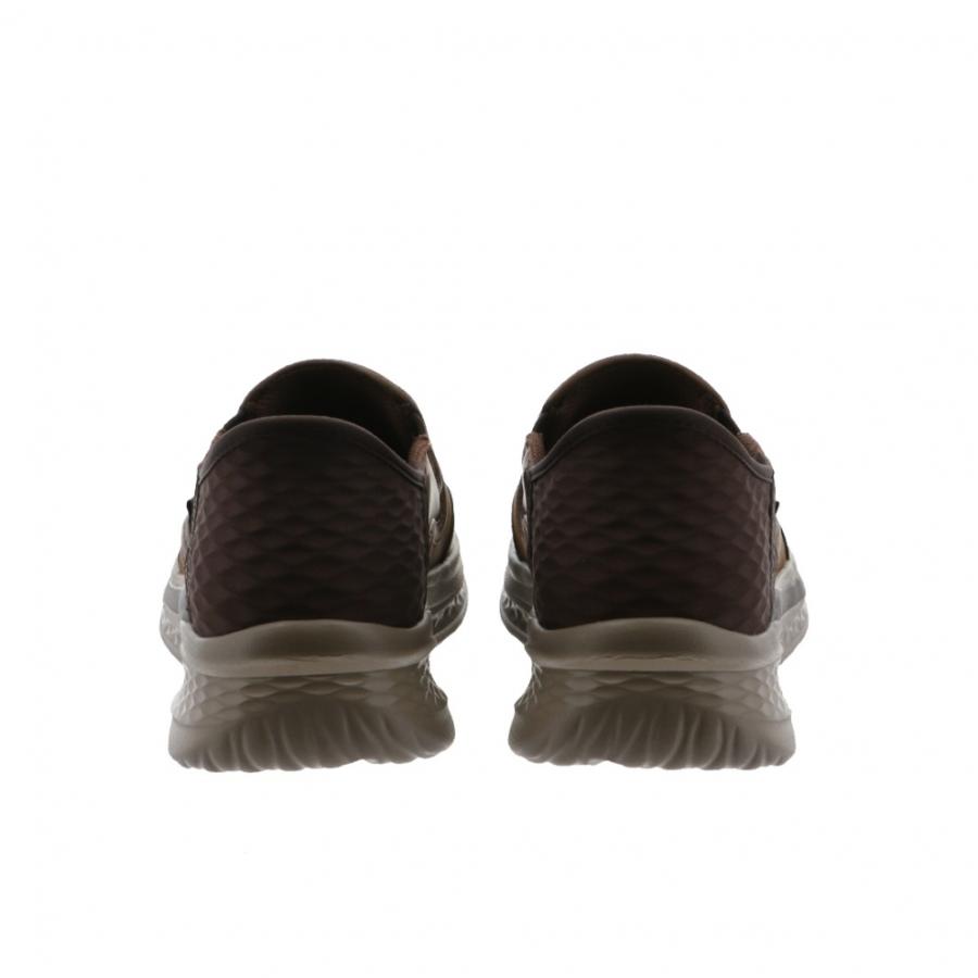スケッチャーズ SLADE 205237 CDB メンズ ウォーキングシューズ スニーカー ： ブラウン SKECHERS ...