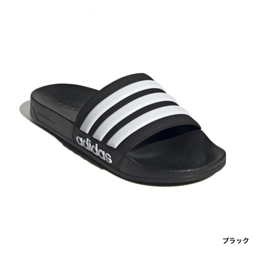 アディダス アディレッタ シャワー サンダル GZ5922 シャワーサンダル ： ブラック adidas :4111572932:アルペン ...