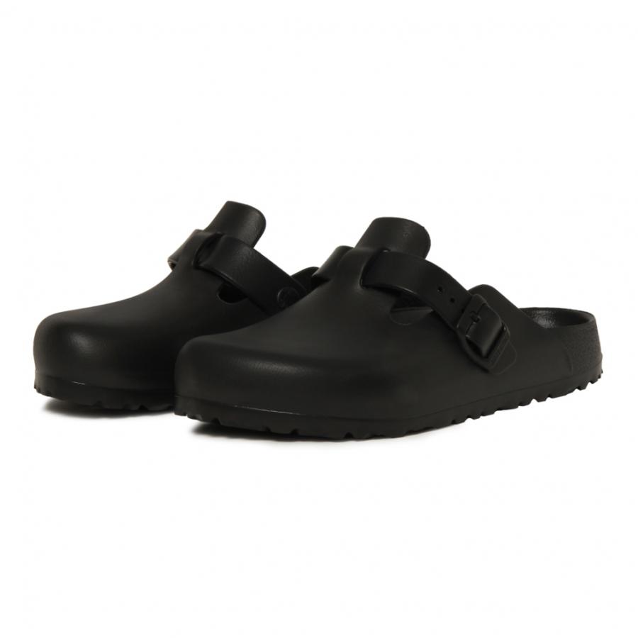 BIRKENSTOCK ビルケンシュトック Boston EVA Black 127103 1002314 スポーツサンダル ： ブラック ...