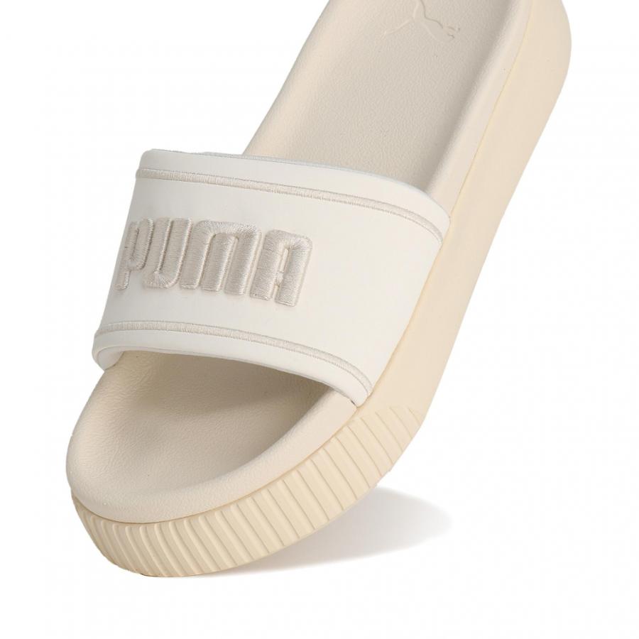 PUMA プーマ プラットフォーム スライド MU 402494 01 レディース スポーツサンダル ： ブラック×サーモンピンク : アルペングループヤフー店 - 通販 - Yahoo!ショッピング