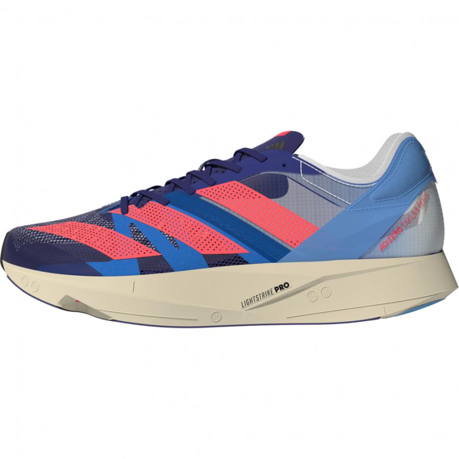 ユニセック アディダス アディゼロ タクミ セン 8 GZ0182 メンズ 陸上/ランニング ランニングシューズ E : ネイビー×ピンク ...