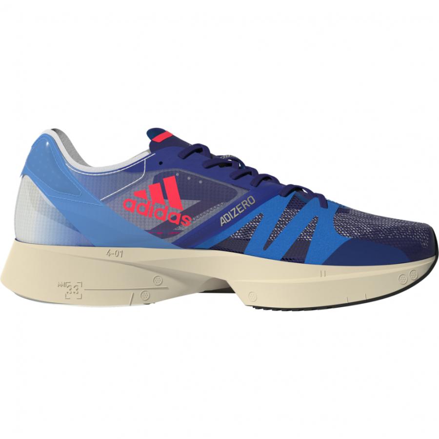 ユニセック アディダス アディゼロ タクミ セン 8 GZ0182 メンズ 陸上/ランニング ランニングシューズ E : ネイビー×ピンク ...