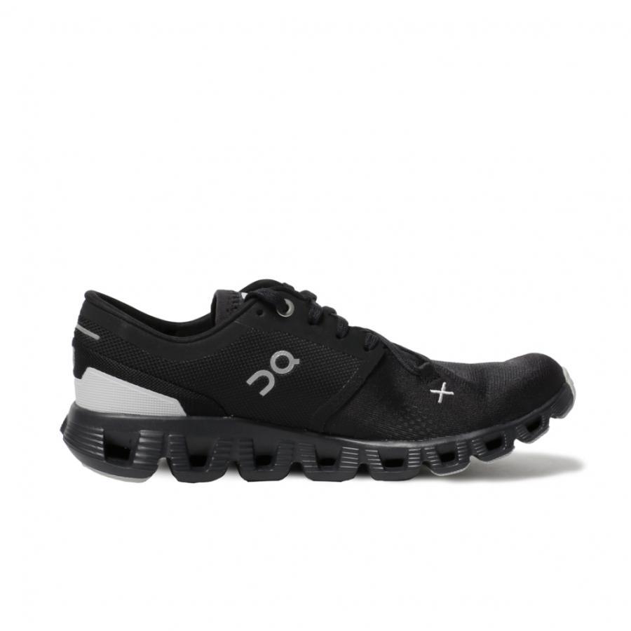On オン Cloud X 3 クラウド エックス 60.98696 レディス 陸上/ランニング ランニングシューズ : ブラック ...