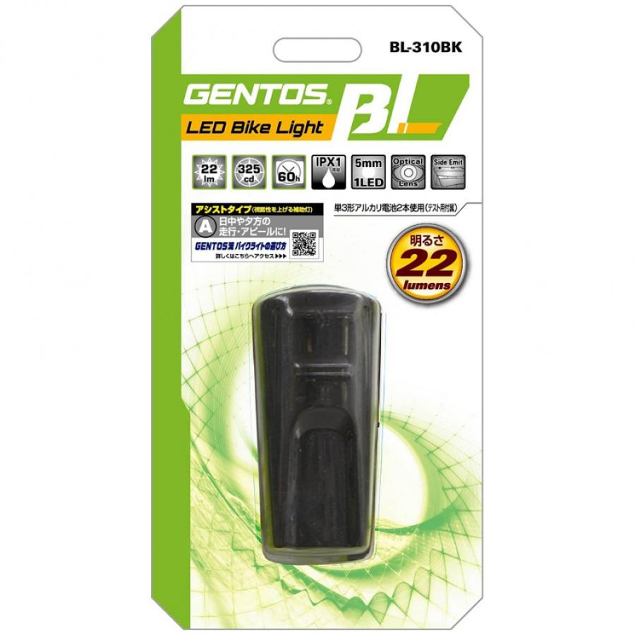 ジェントス バイクライト BLシリーズ オプティカルレンズ乾電池式 BL-310 バイシクル ライト GENTOS : アルペングループヤフー ...