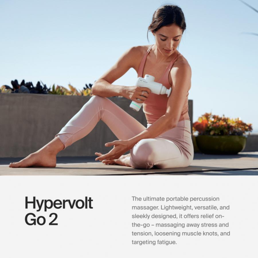ハイパーアイス ハイパーボルト ゴー2 Hypervolt GO2 ハンディマッサージャー マッサージガン セルフケア 筋膜リリース フィットネス小物 Hyperice : アルペングループ ...