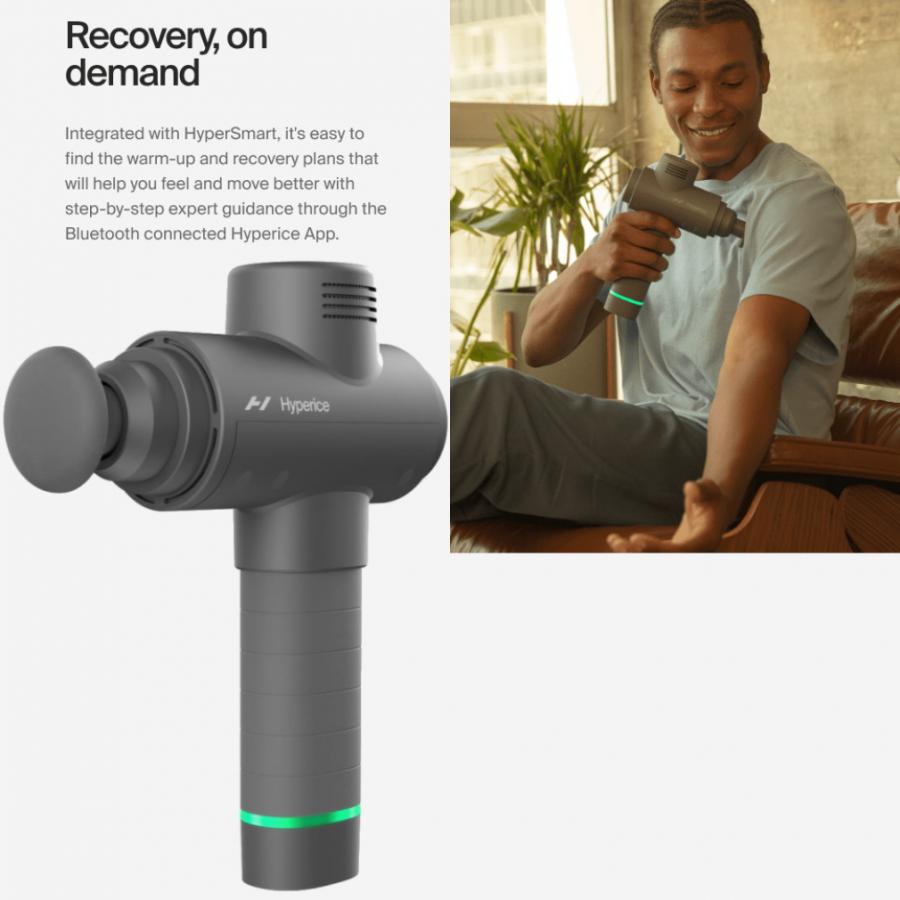ハイパーアイス ハイパーボルト2 Hypervolt2 ハンディマッサージャー マッサージガン セルフケア 筋膜リリース フィットネス小物 Hyperice : 4757802103 ...