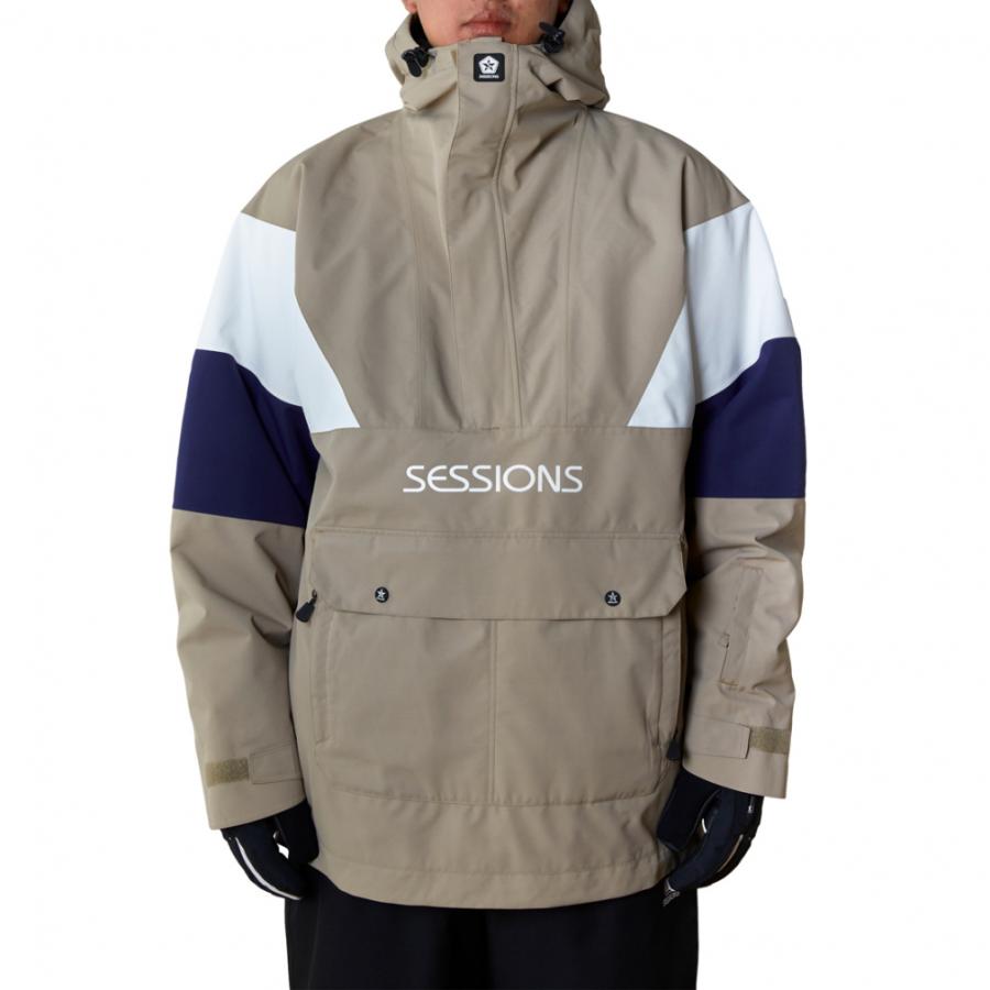 セッションズ メンズ スノーボード ジャケット CHAOS PULLOVER JACKET SSFW230013 SESSIONS :5135420113:アルペングループヤフー店 - 通販 ...