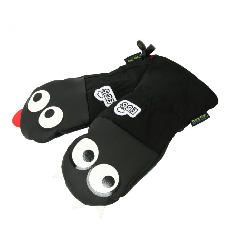 EVISU エビス ジュニア キッズ 子供 スノーボード グローブ KEMONO JR 4300902 : ブラック ebs : アルペン ...